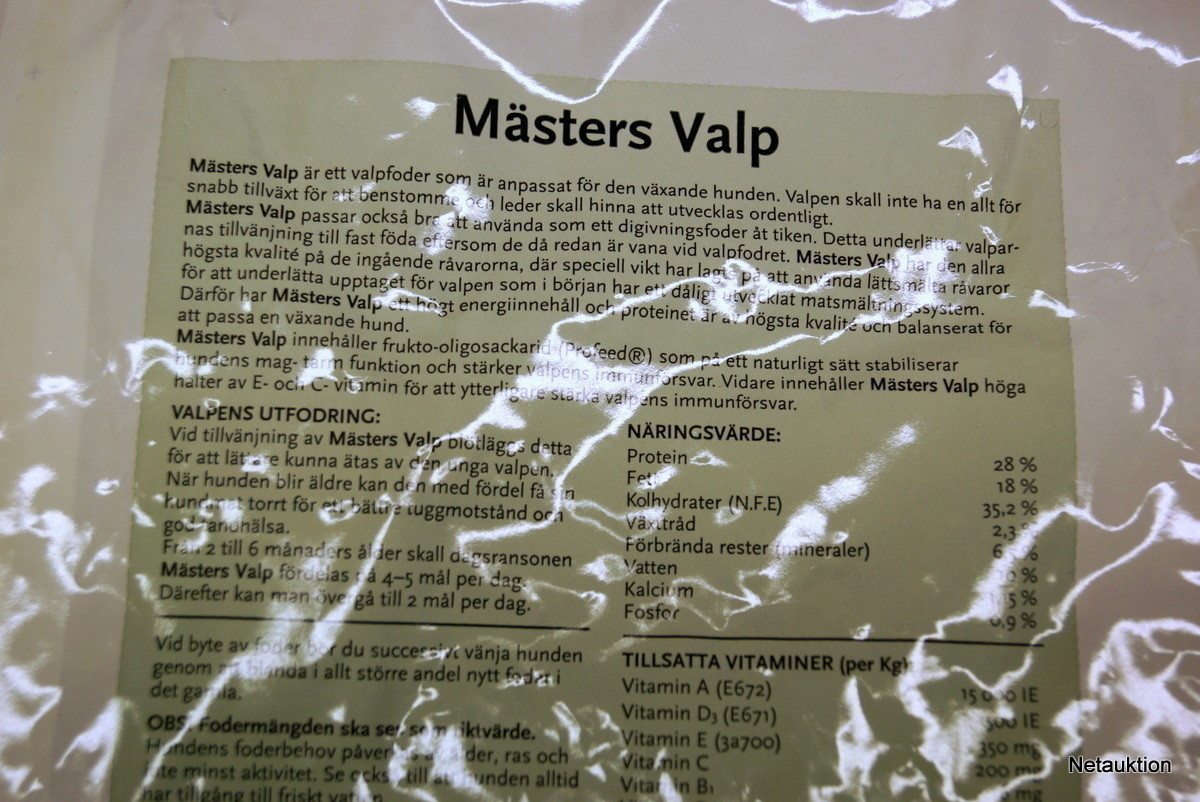 Netauktion - Hundfoder - Valp