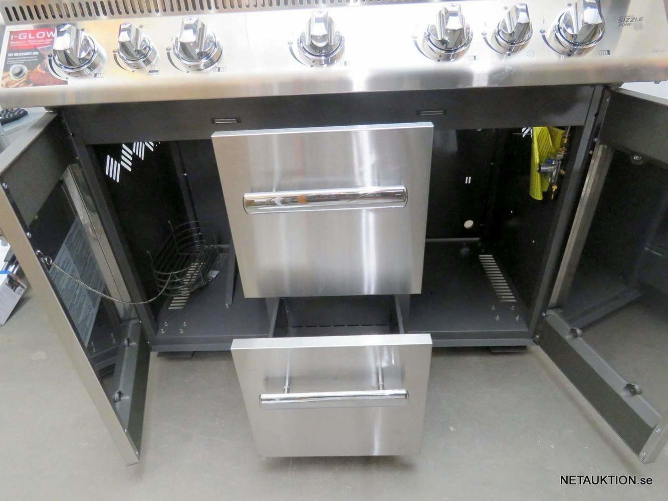 Netauktion - Napoleon gasolgrill, LEX 730 + tillbehör