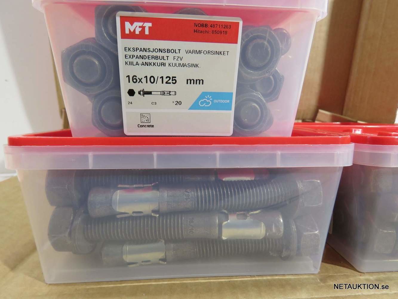 Netauktion - Expanderbult FZV 16x10/125 mm - MFT