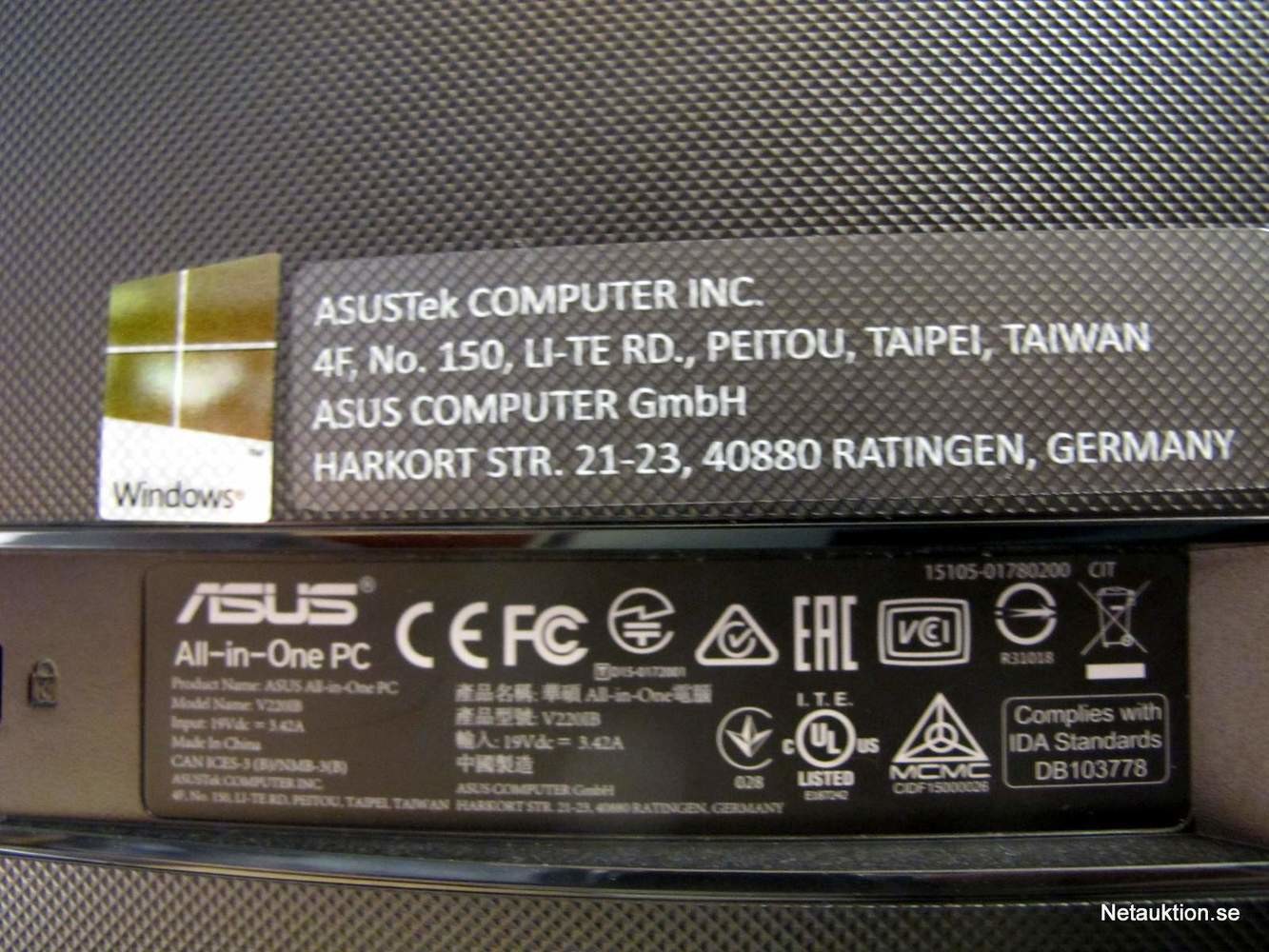 Netauktion - Dator, Asus Netauktion - Dator, Asus