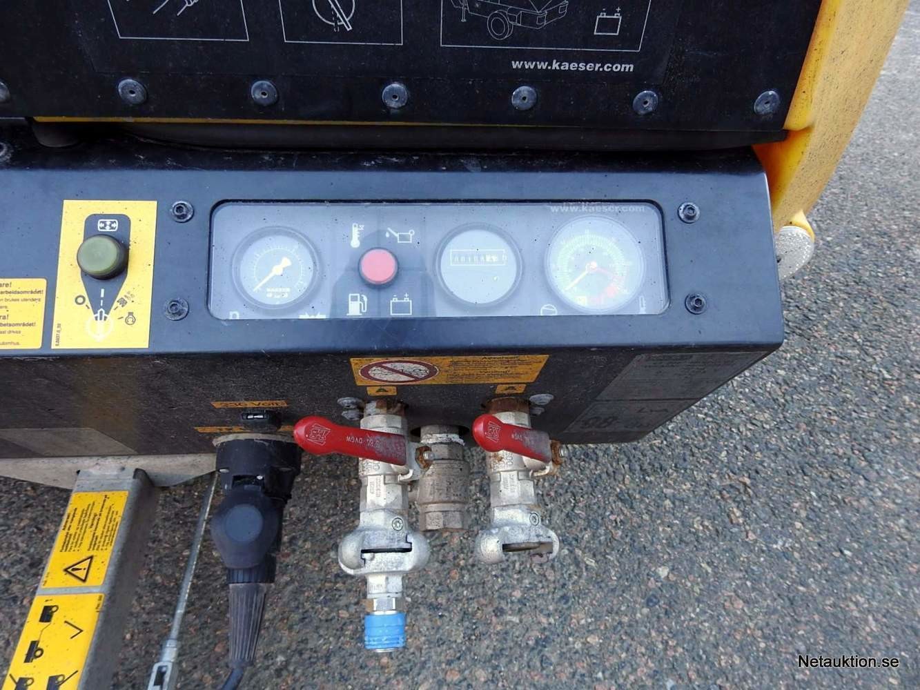 Netauktion - Mobil kompressor Kaeser M50 -17 (YJT183)