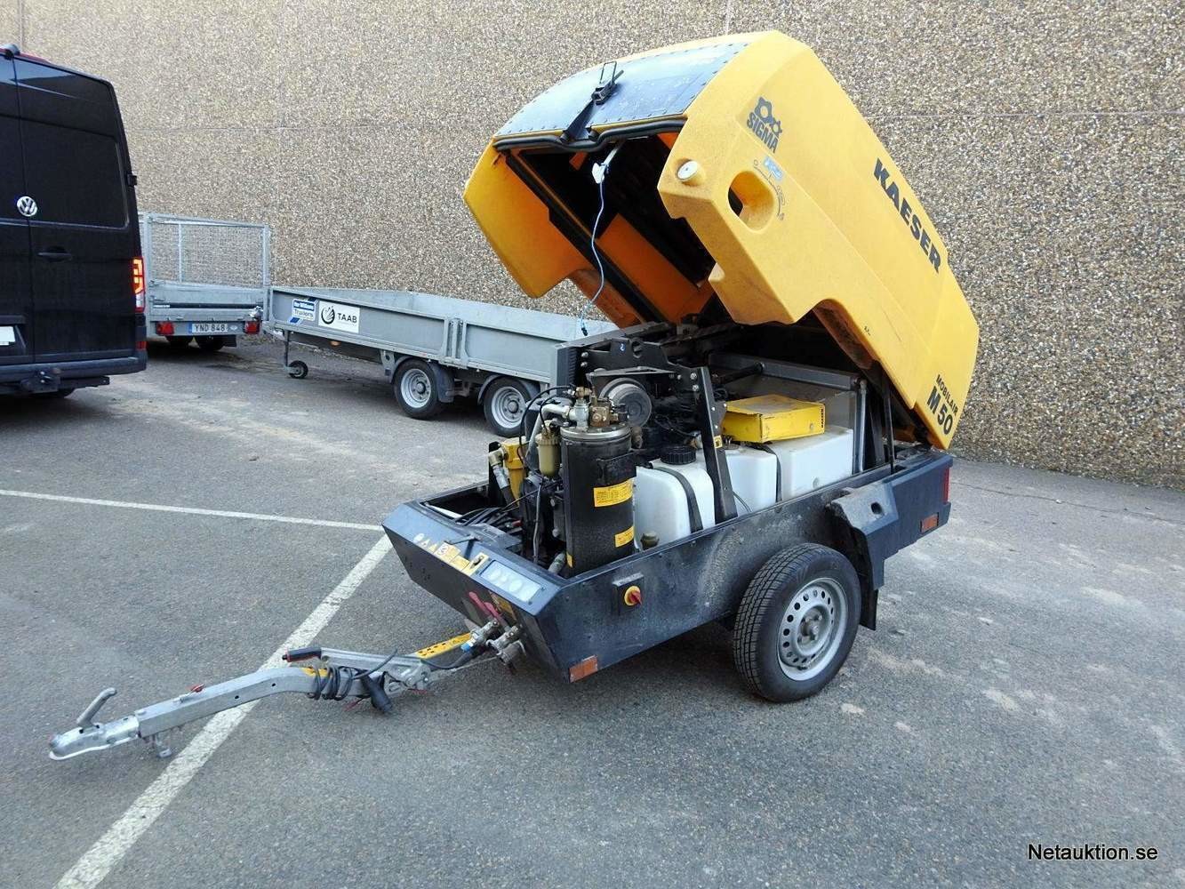 Netauktion - Mobil kompressor Kaeser M50 -17 (YJT183)