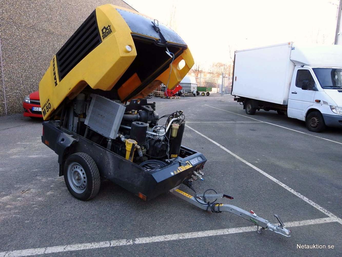 Netauktion - Mobil kompressor Kaeser M50 -17 (YJT183)