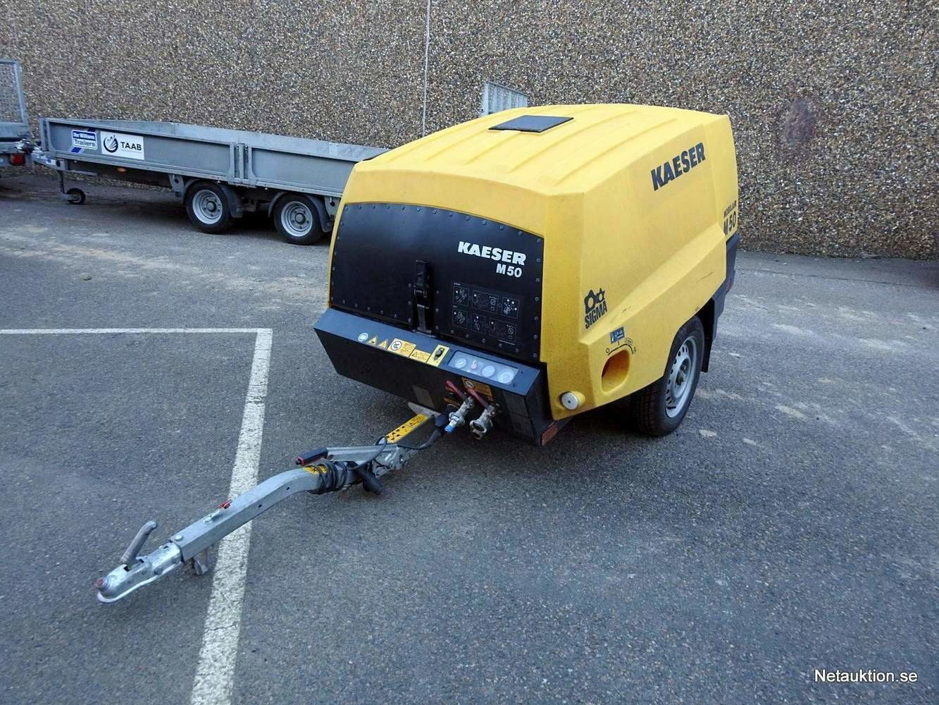 Netauktion - Mobil kompressor Kaeser M50 -17 (YJT183)