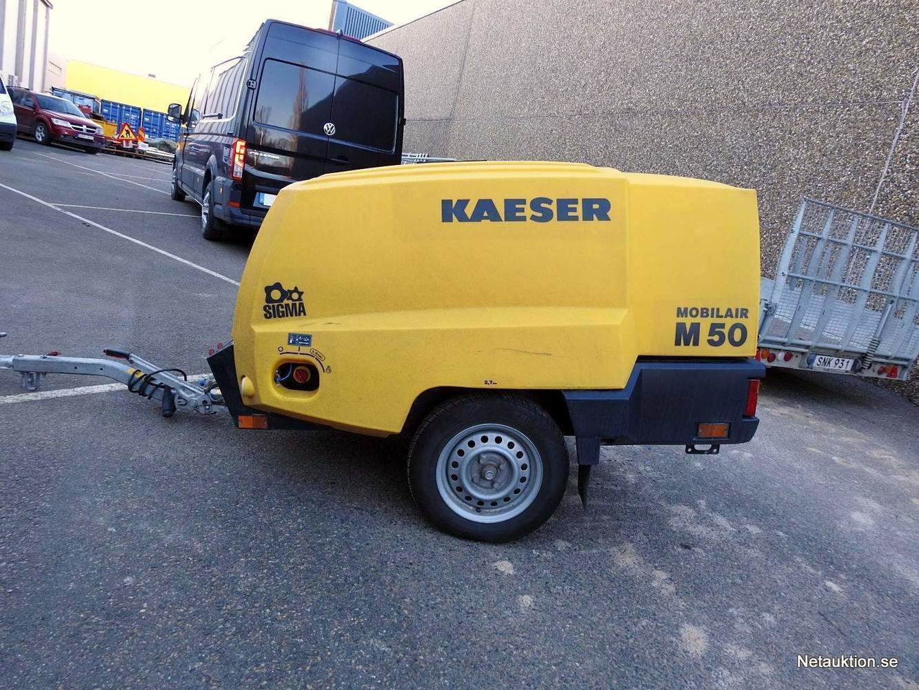 Netauktion - Mobil kompressor Kaeser M50 -17 (YJT183)