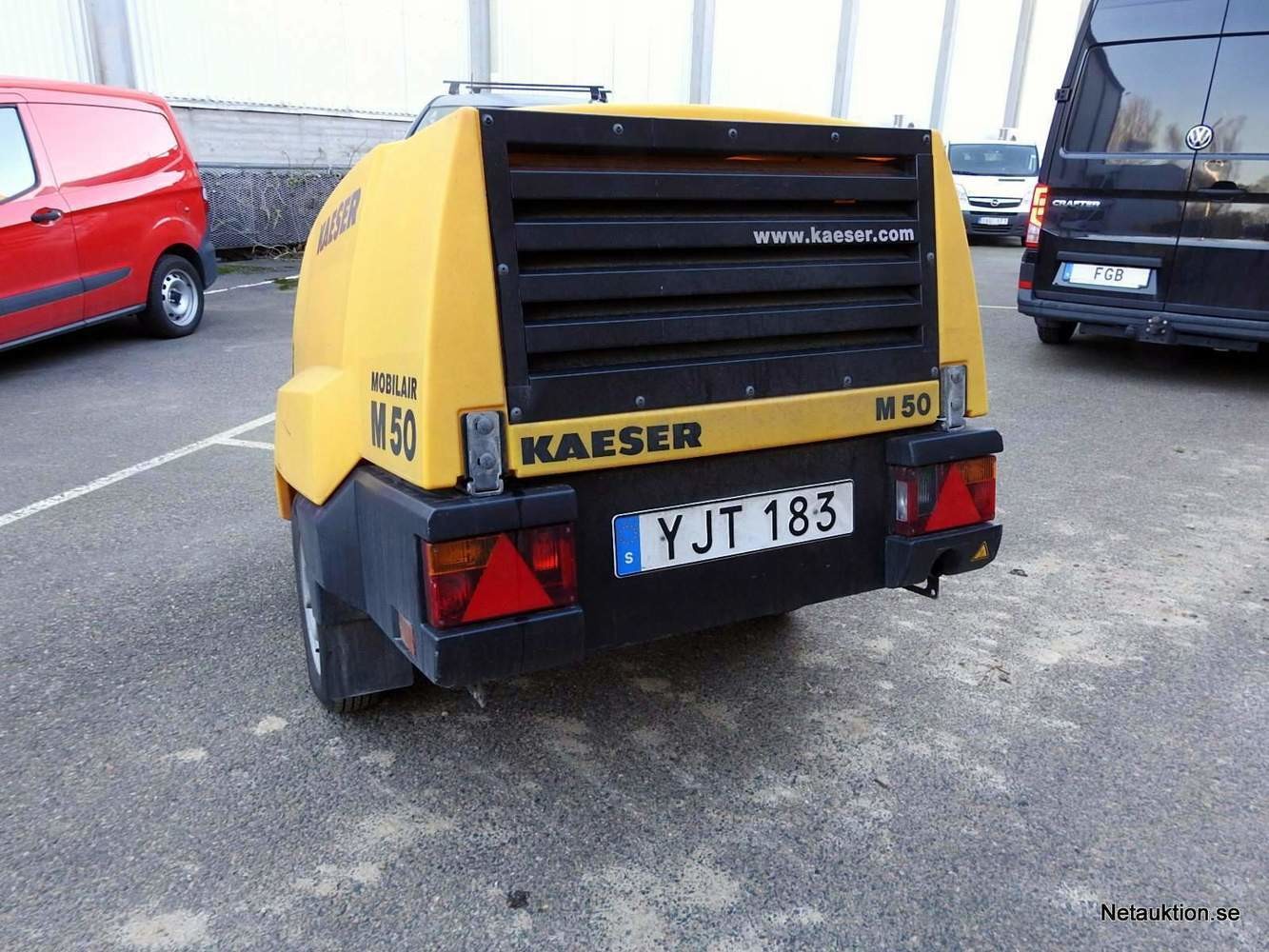 Netauktion - Mobil kompressor Kaeser M50 -17 (YJT183)