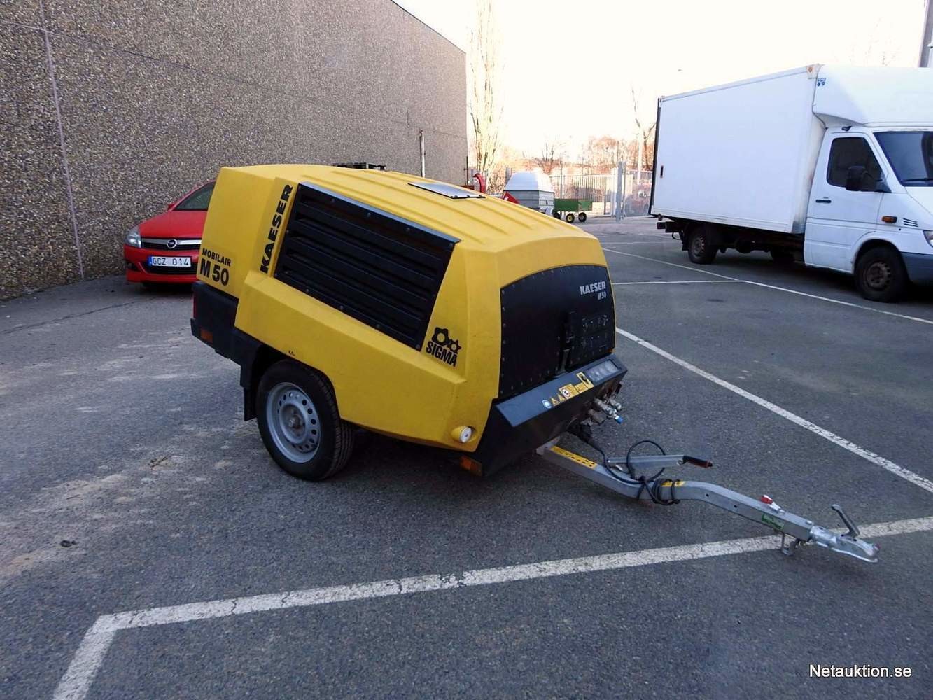 Netauktion - Mobil kompressor Kaeser M50 -17 (YJT183)