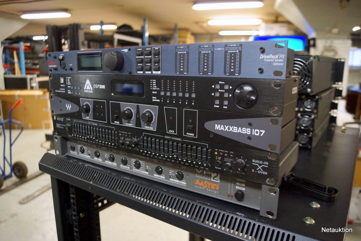 Netauktion - EQ, mixer mm - dbx, APart mfl