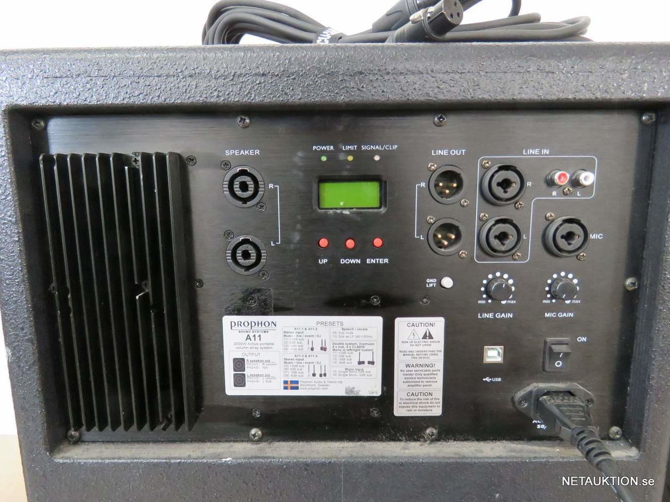 Netauktion - PA-högtalare Prophon