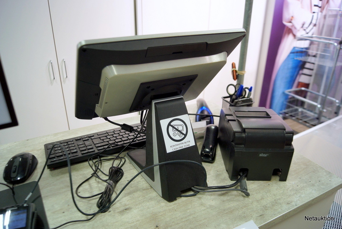 Netauktion - Kassasystem med touchskärm, FEC