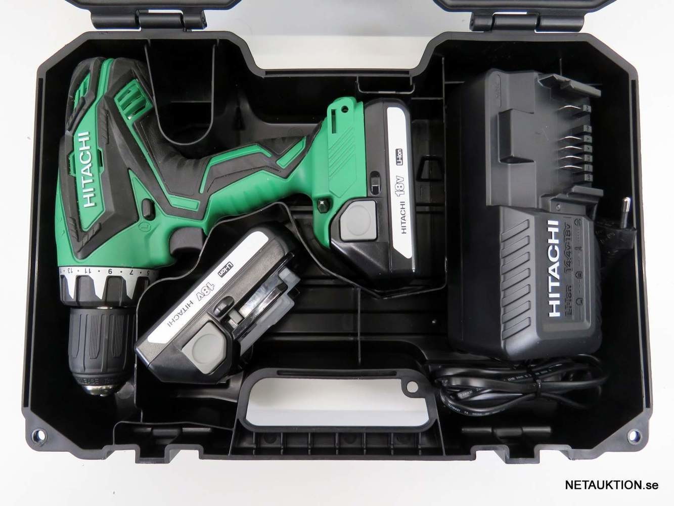 Netauktion - Borrskruvdragare, Hitachi DS18DJL