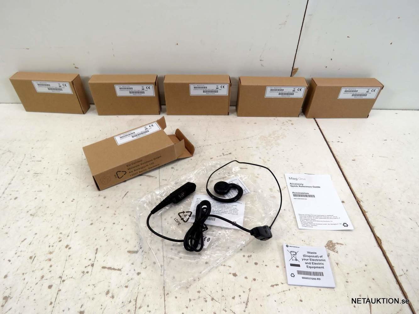 Netauktion - Handsfree med öronbygel, Motorola PMLN5727A