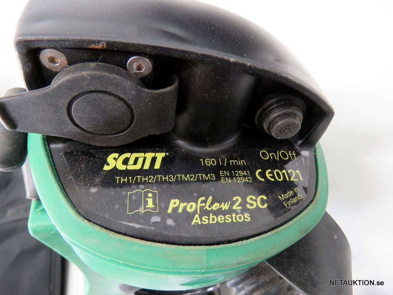 Netauktion - Andningsskydd Scott Proflow 2 SC + mask, mm.