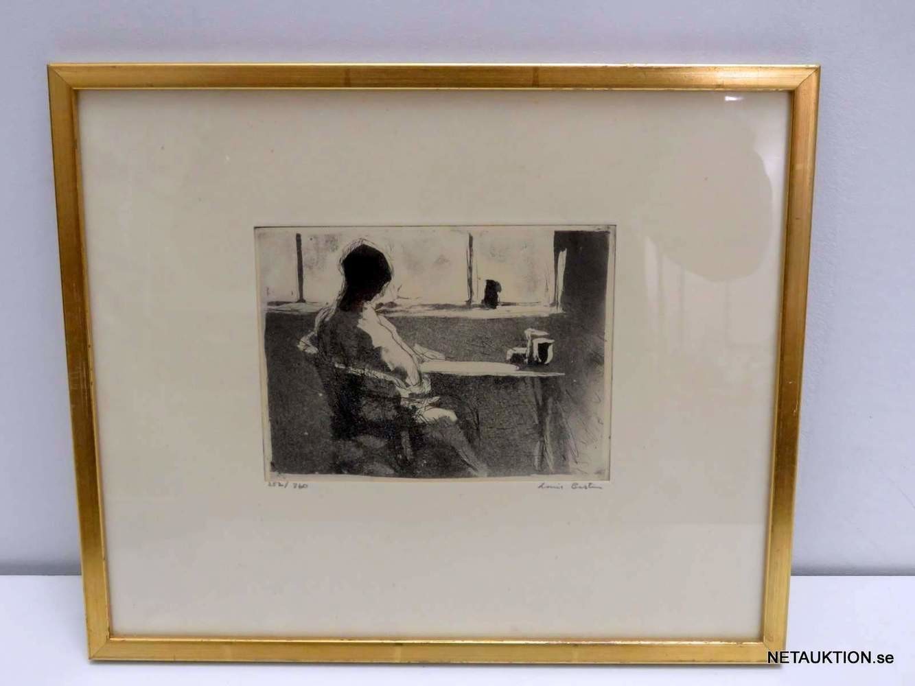 Netauktion - Louis Bastin och Olle Hanspers, sign o numr