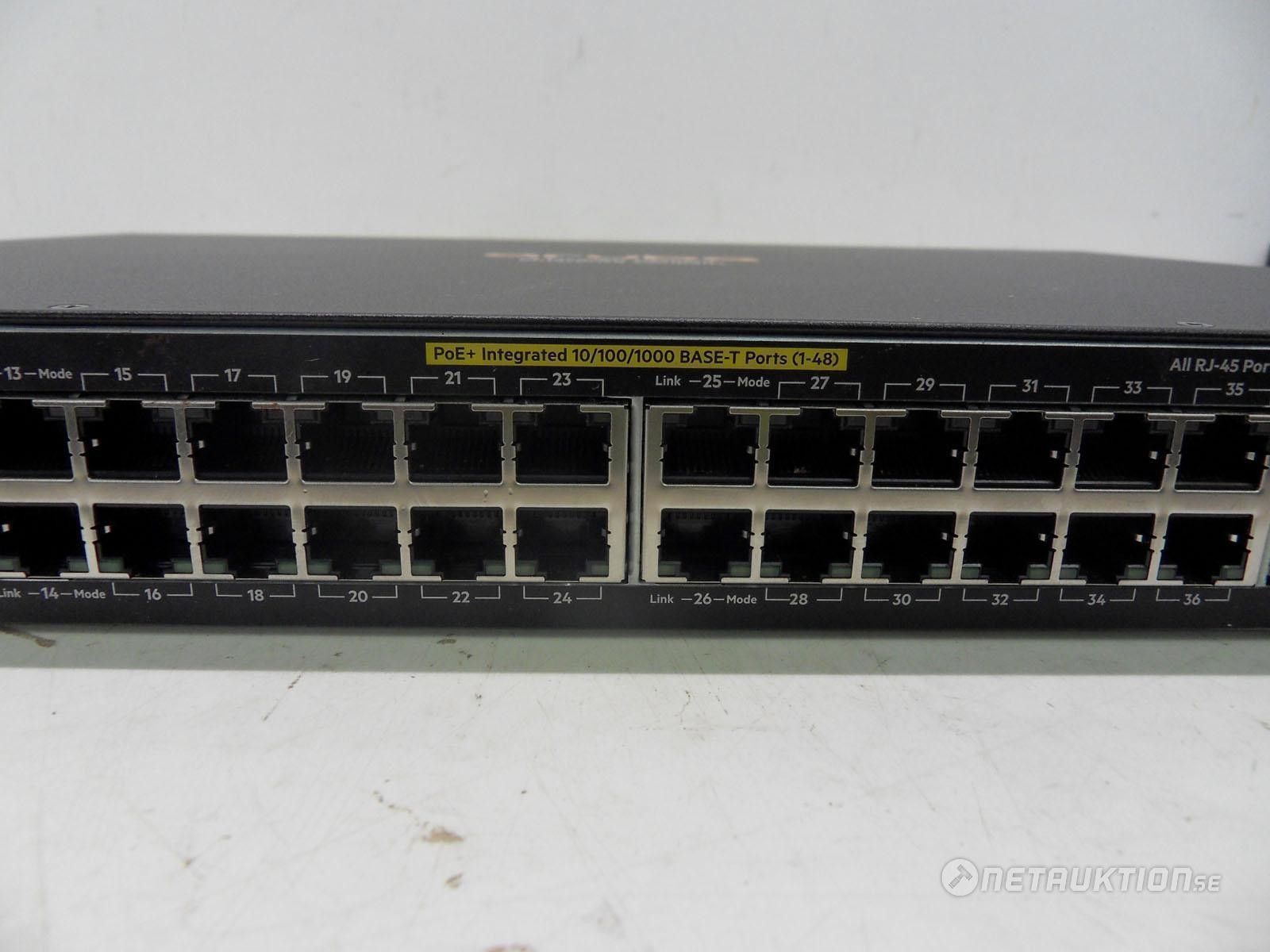 Netauktion - ARUBA Gigabit switch 48portar POE+