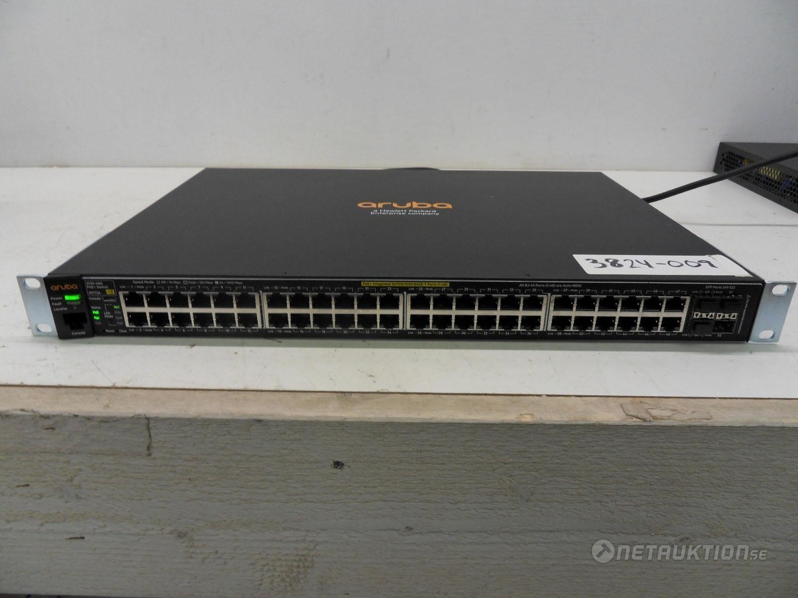 Netauktion - ARUBA Gigabit switch 48portar POE+