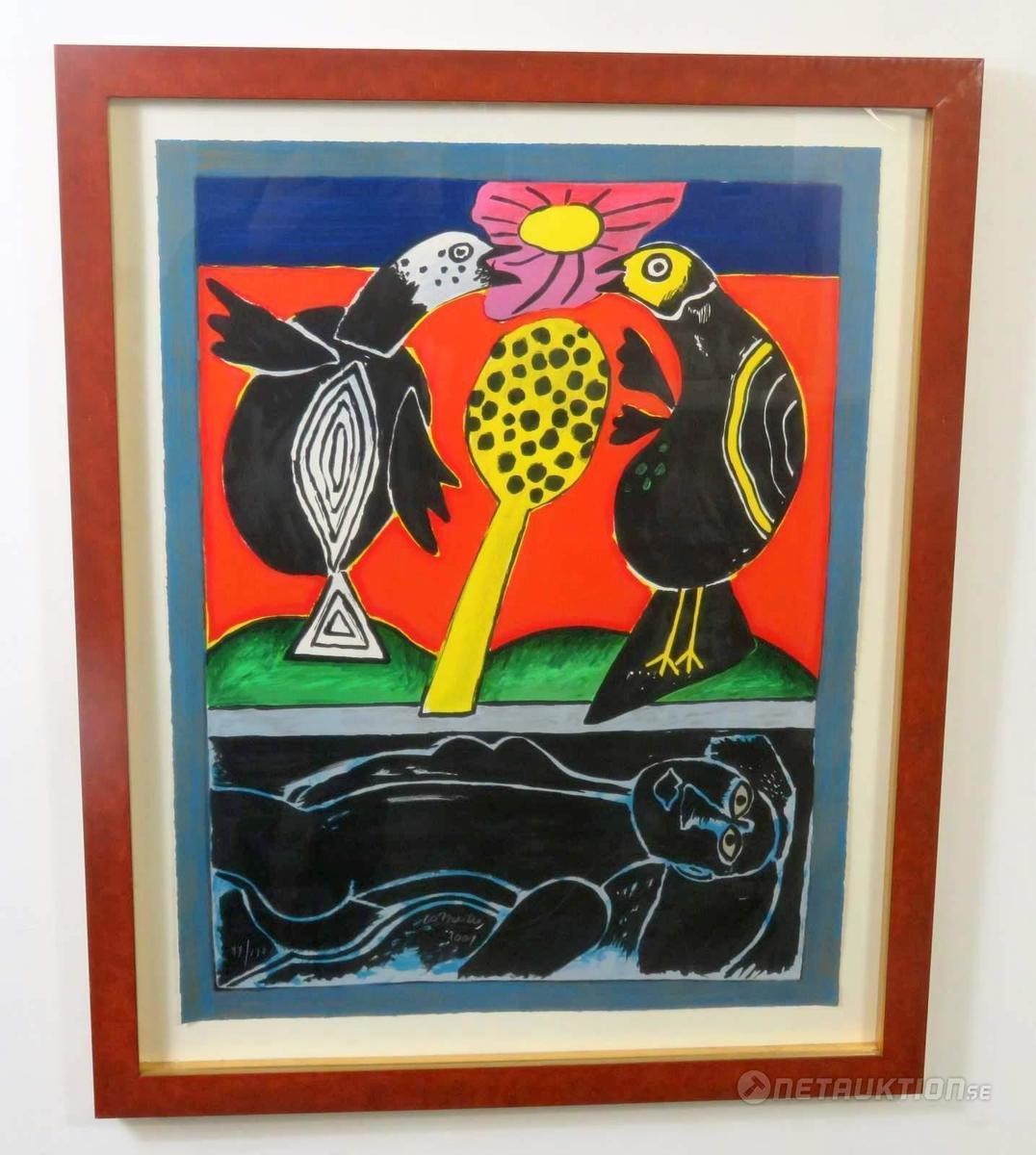 Netauktion - BEVERLOO CORNEILLE. Färglitografi