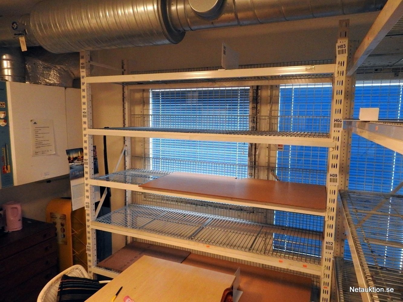 Netauktion - Lagerhyllor