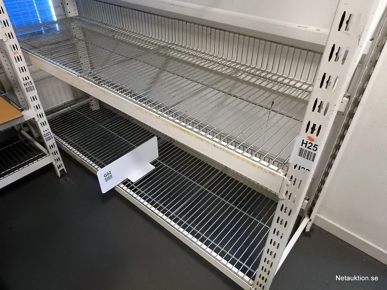 Netauktion - Lagerhyllor