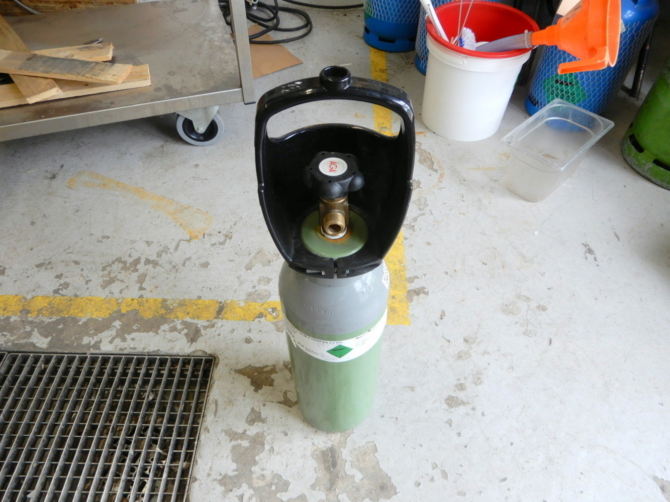 Netauktion - Gasflaska, 5 liter