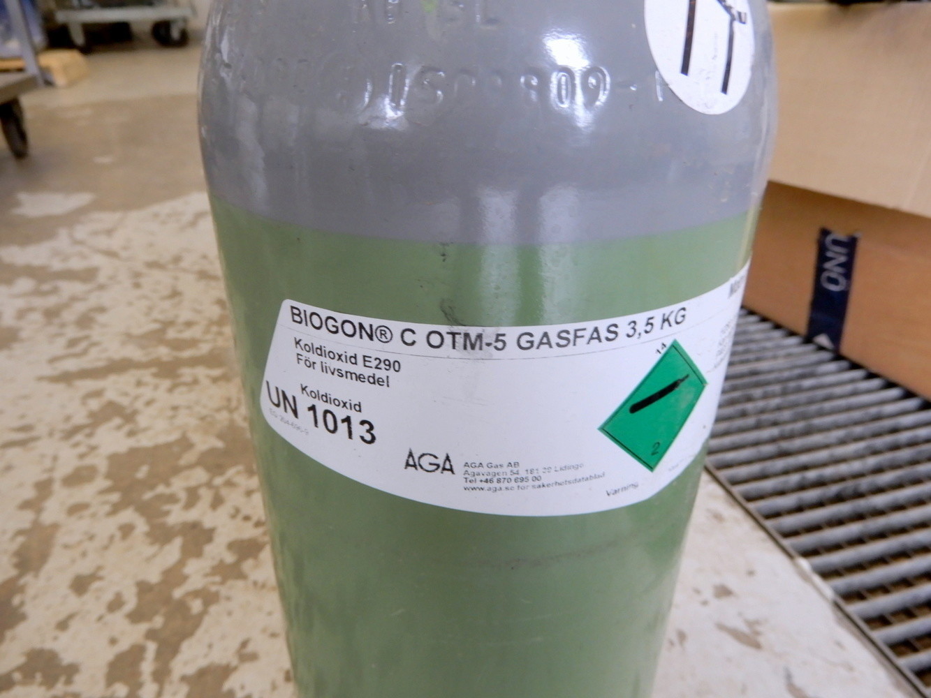 Netauktion - Gasflaska, 5 liter