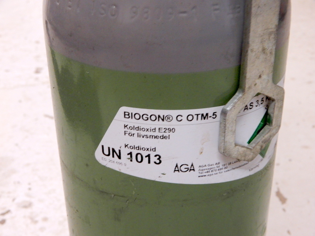 Netauktion - Gasflaska, koldioxid
