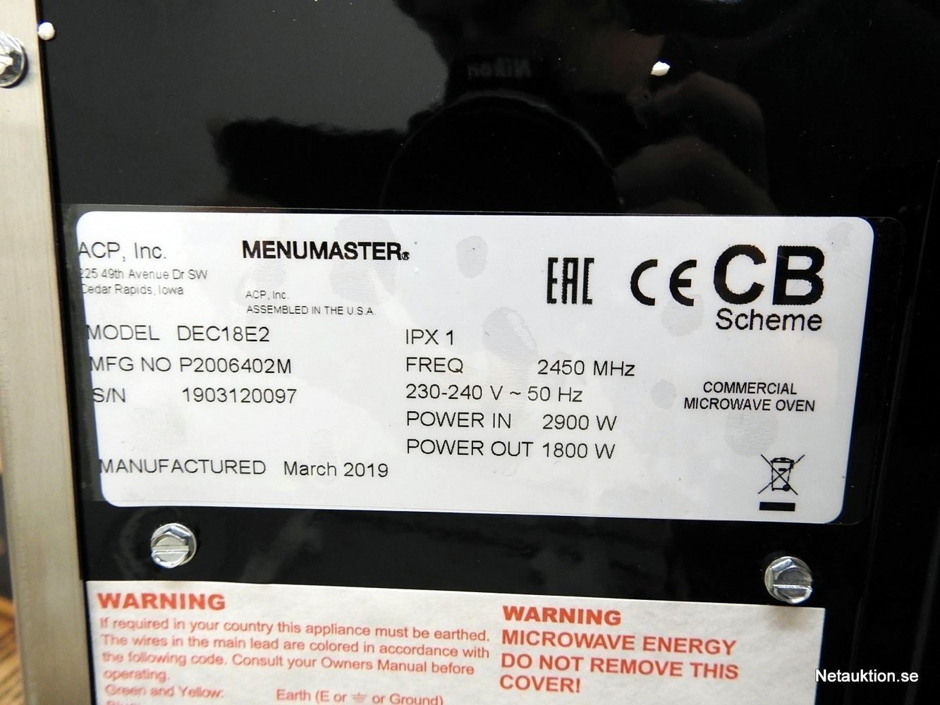 Netauktion - Mikro Menumaster DEC18E2 (3)