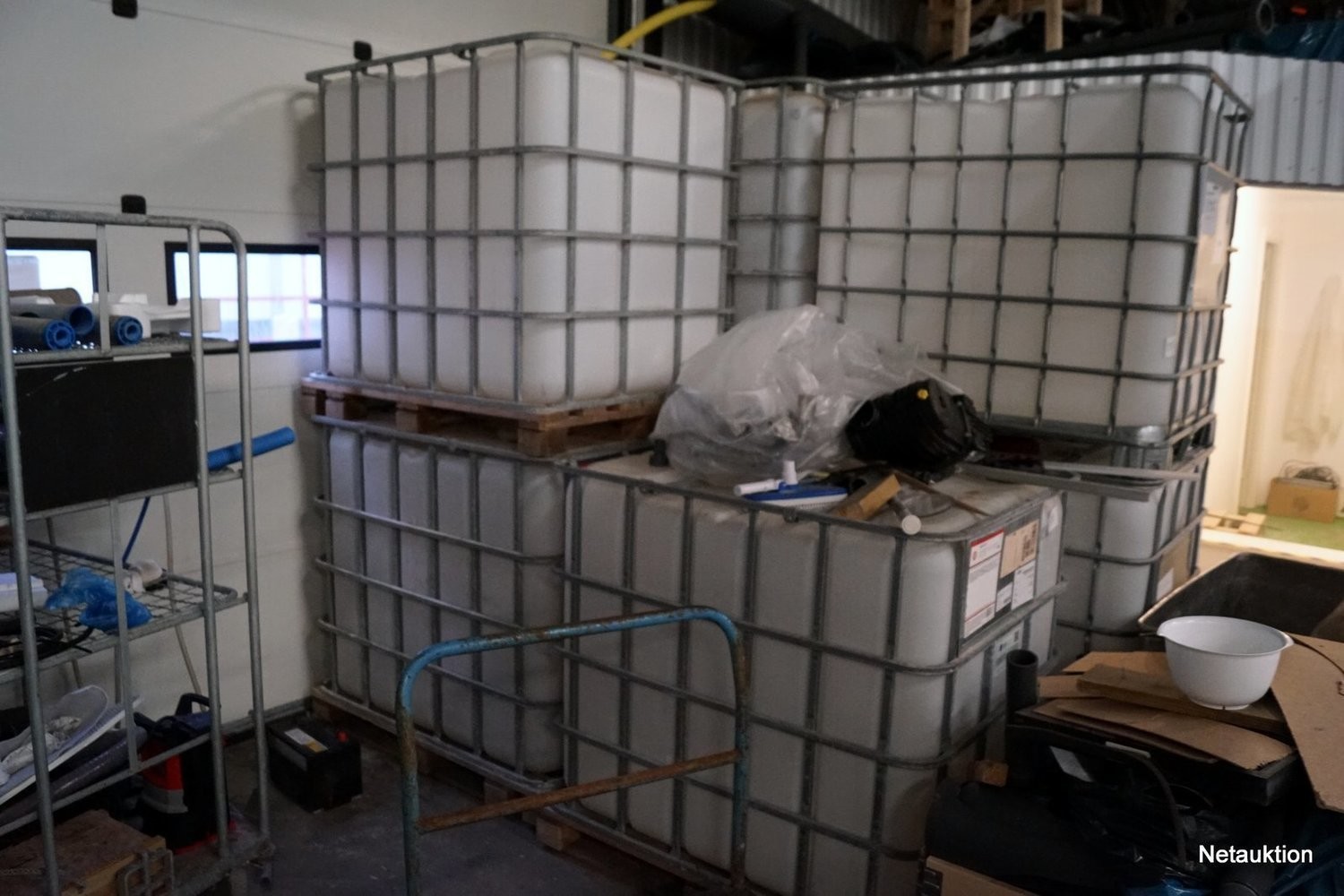 Netauktion - IBC kärl 1m3, 3st