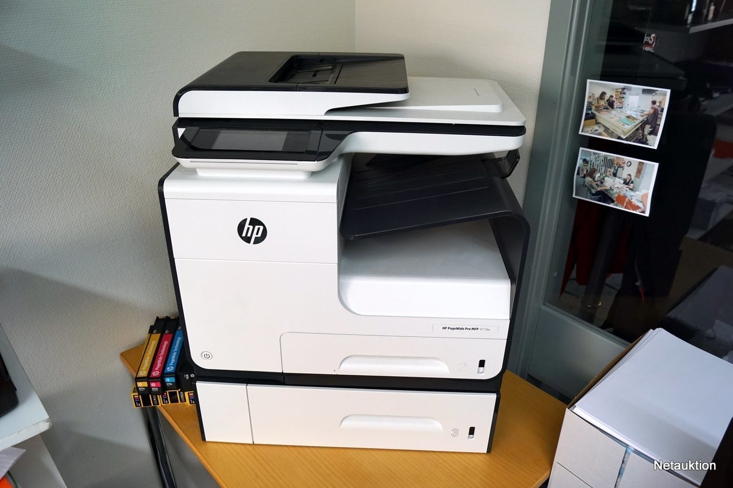 Netauktion - Skrivare, HP Pagewide Pro MFP 477dw