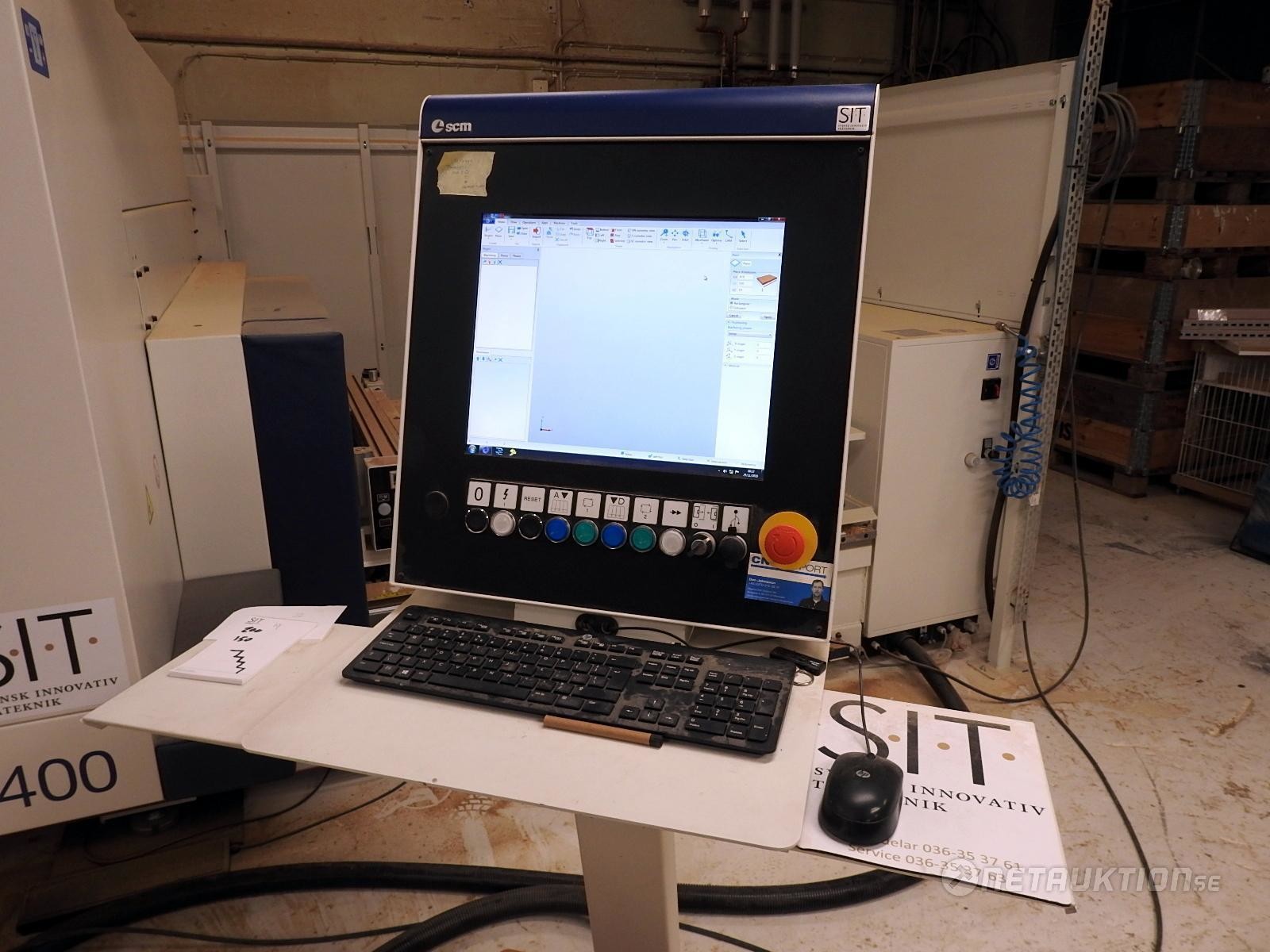Netauktion - CNC-fräs SCM Morbidelli m400 -17