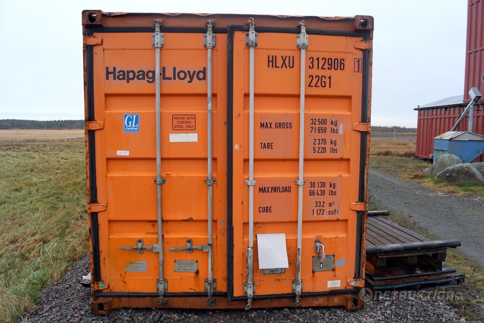 Netauktion - Container, 20 fot