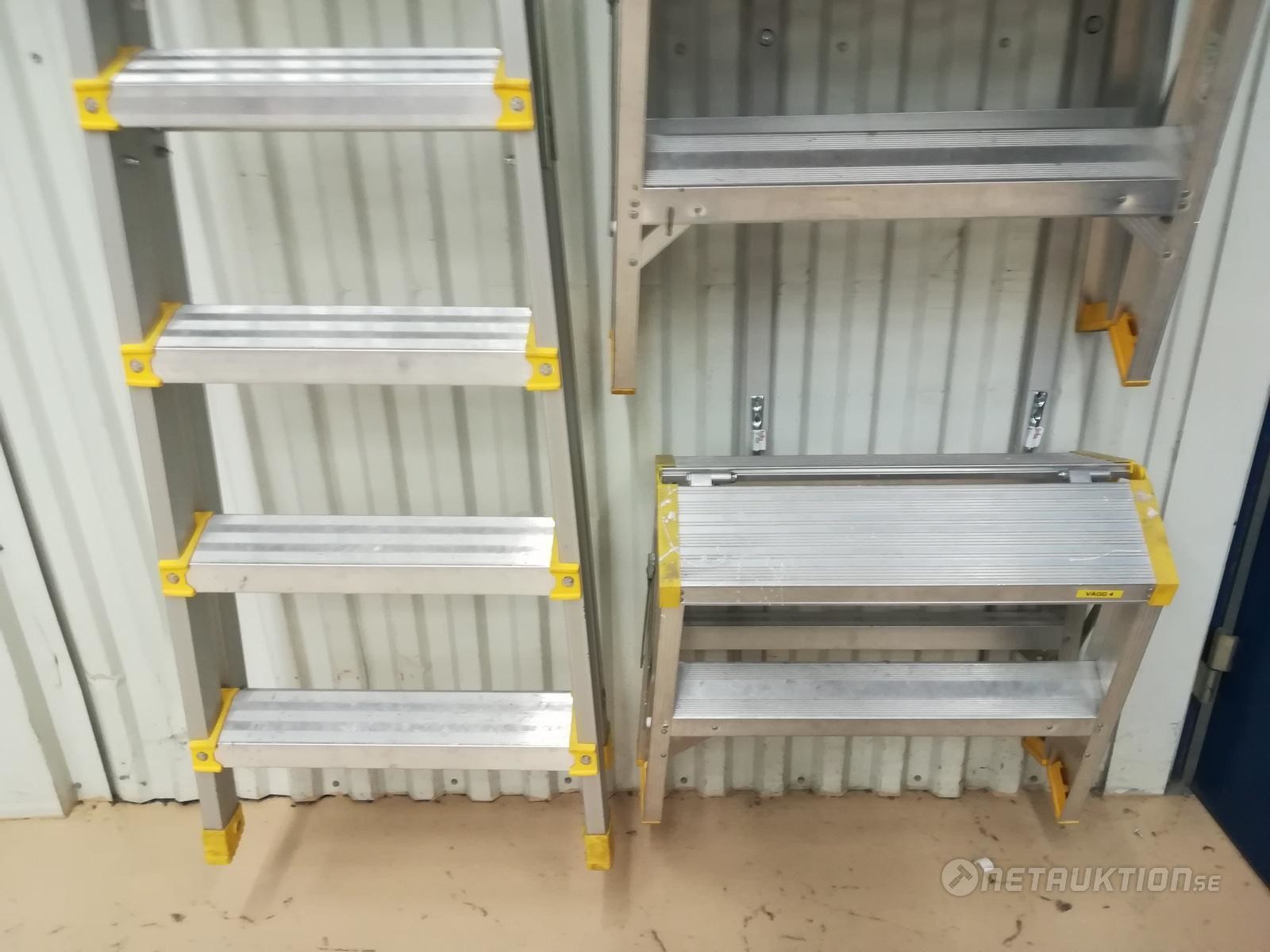 Netauktion - Stege + 3st trappstege