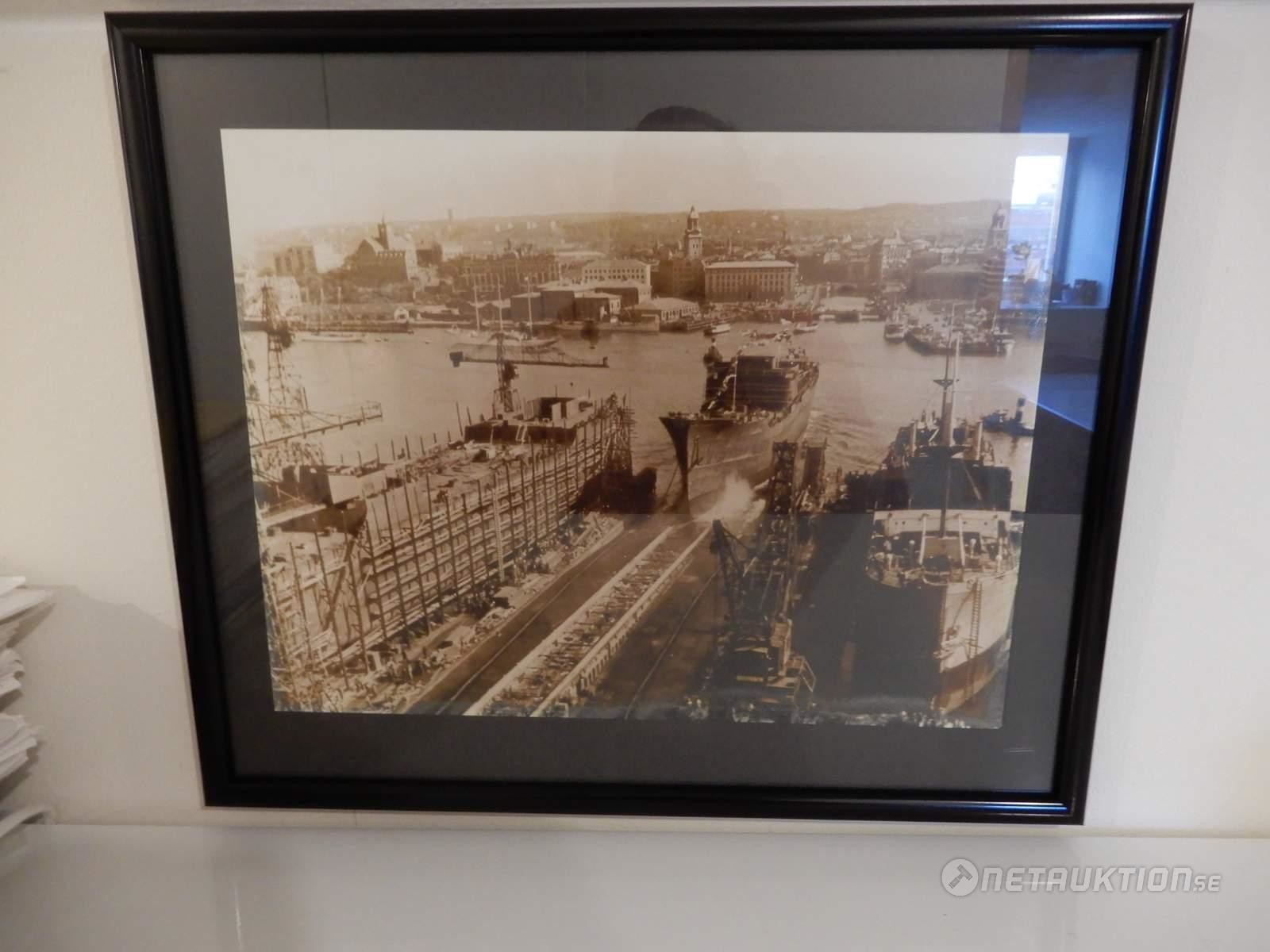 Netauktion - 7st tavlor Göteborgs motiv