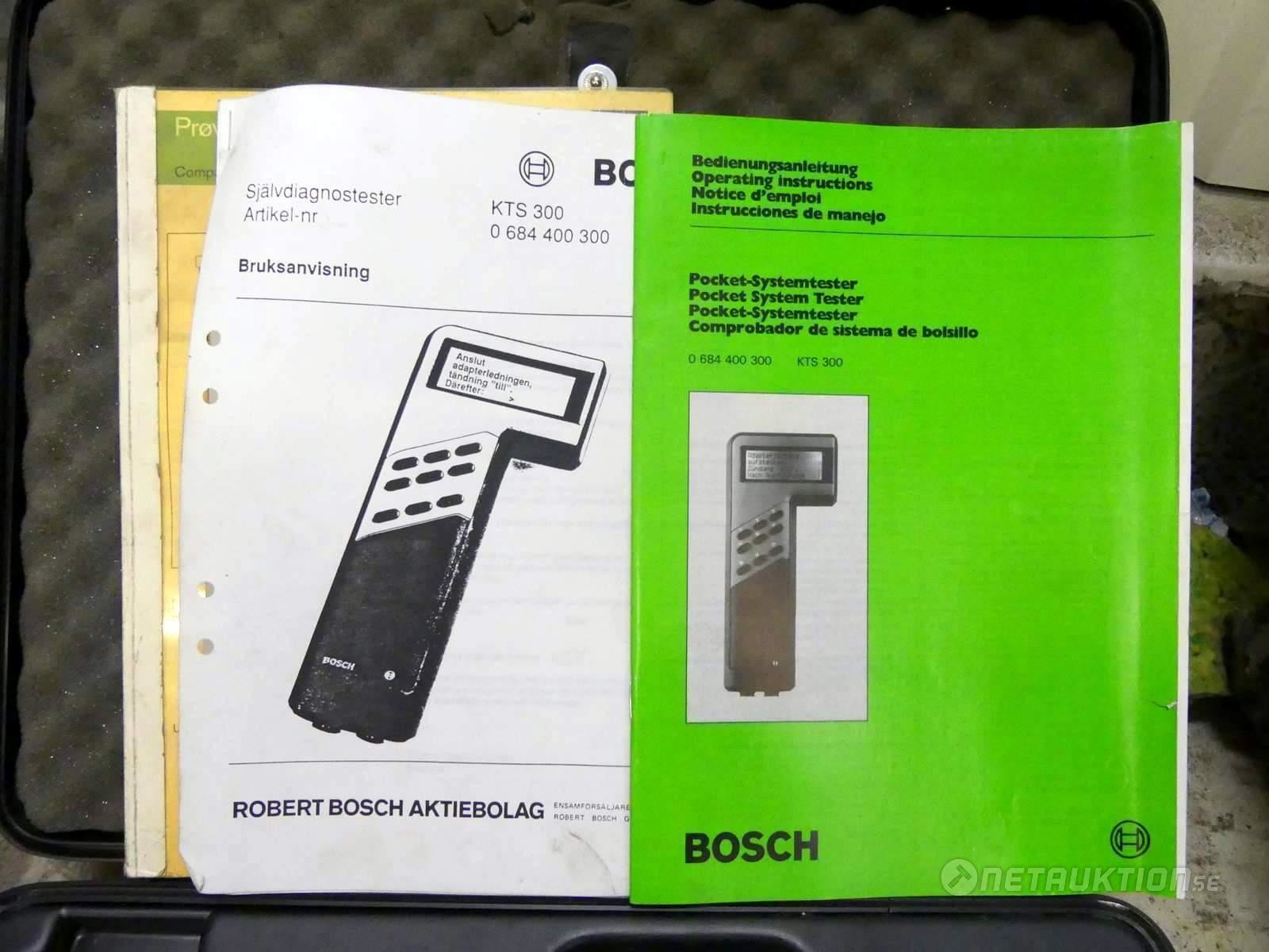 Netauktion - BOSCH KTS300 Testutrustning