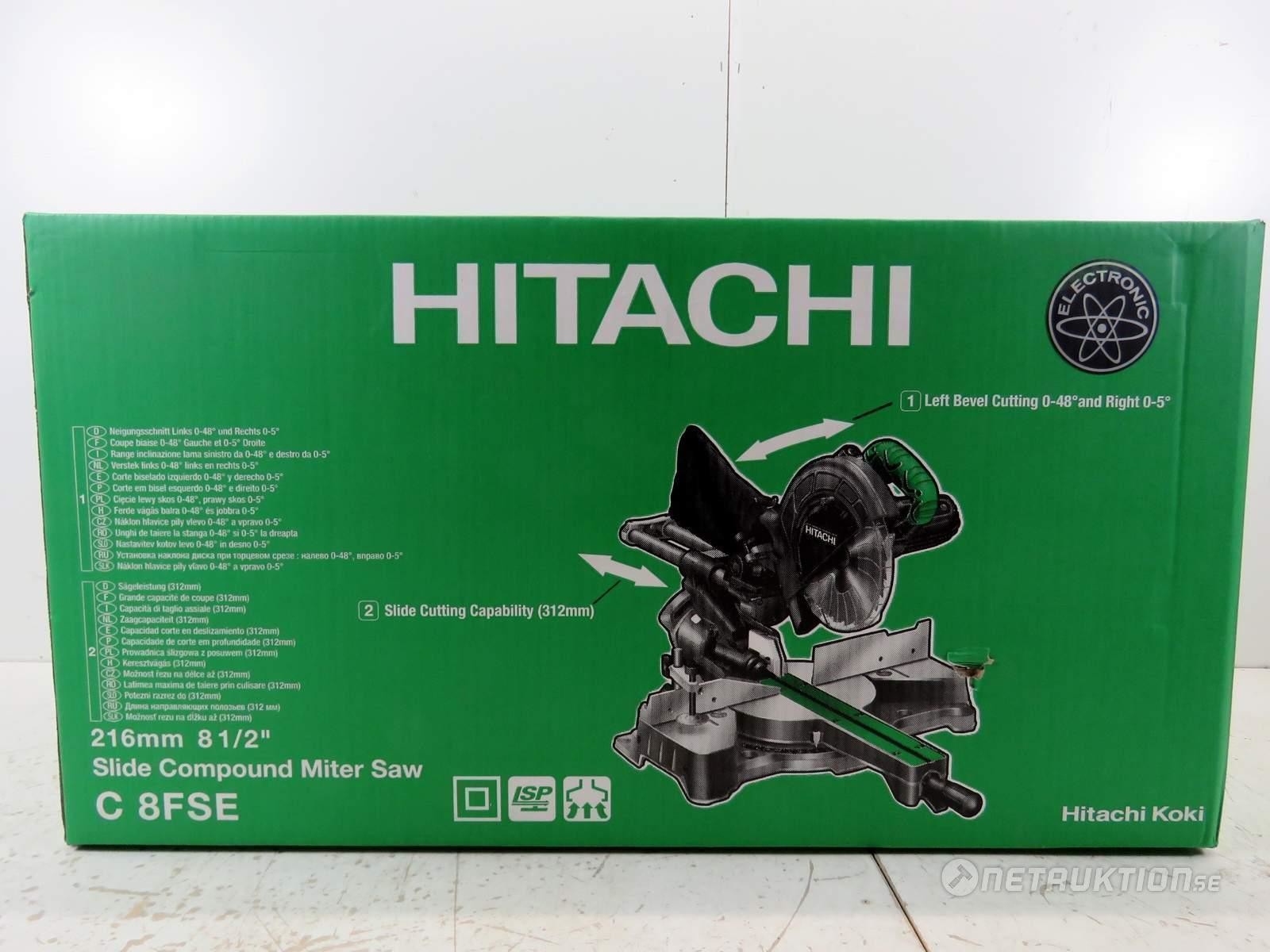 Netauktion - Kap-och gersåg, Hitachi C8FSE