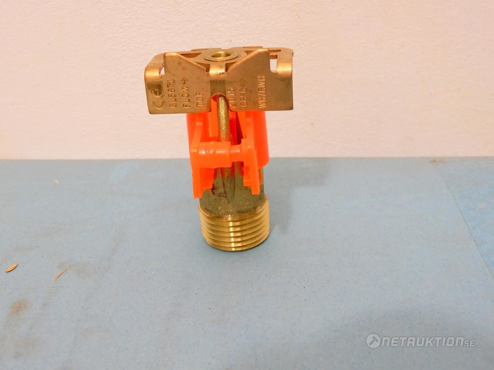 Netauktion - Sprinklerhuvud standard, 100st 1/2" Mässing