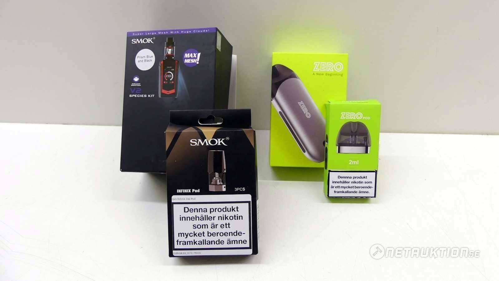 Netauktion - e-cigg Smok V2 och Zero