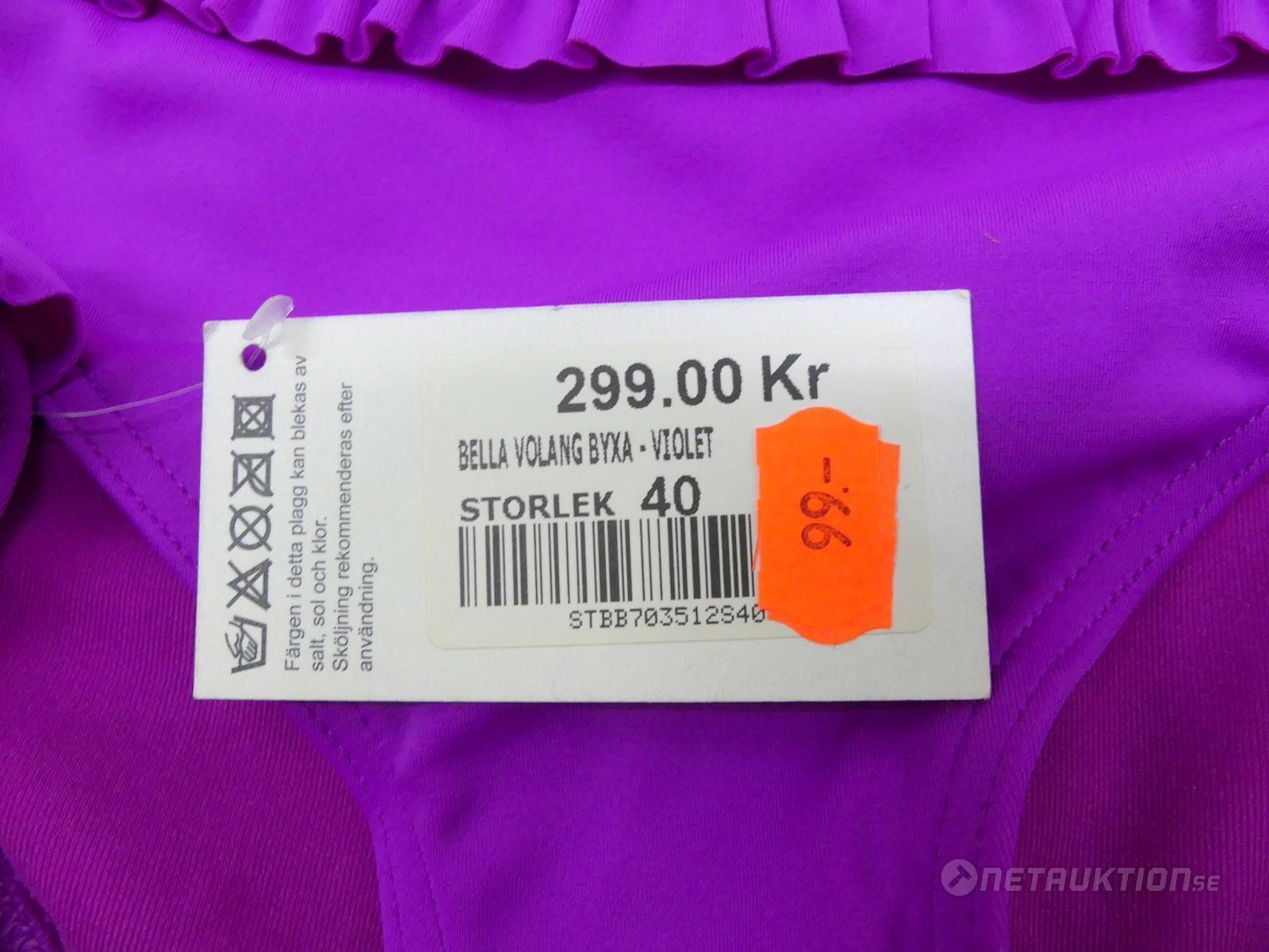 Netauktion - 13st Bikiniunderdelar Violet, stl 40