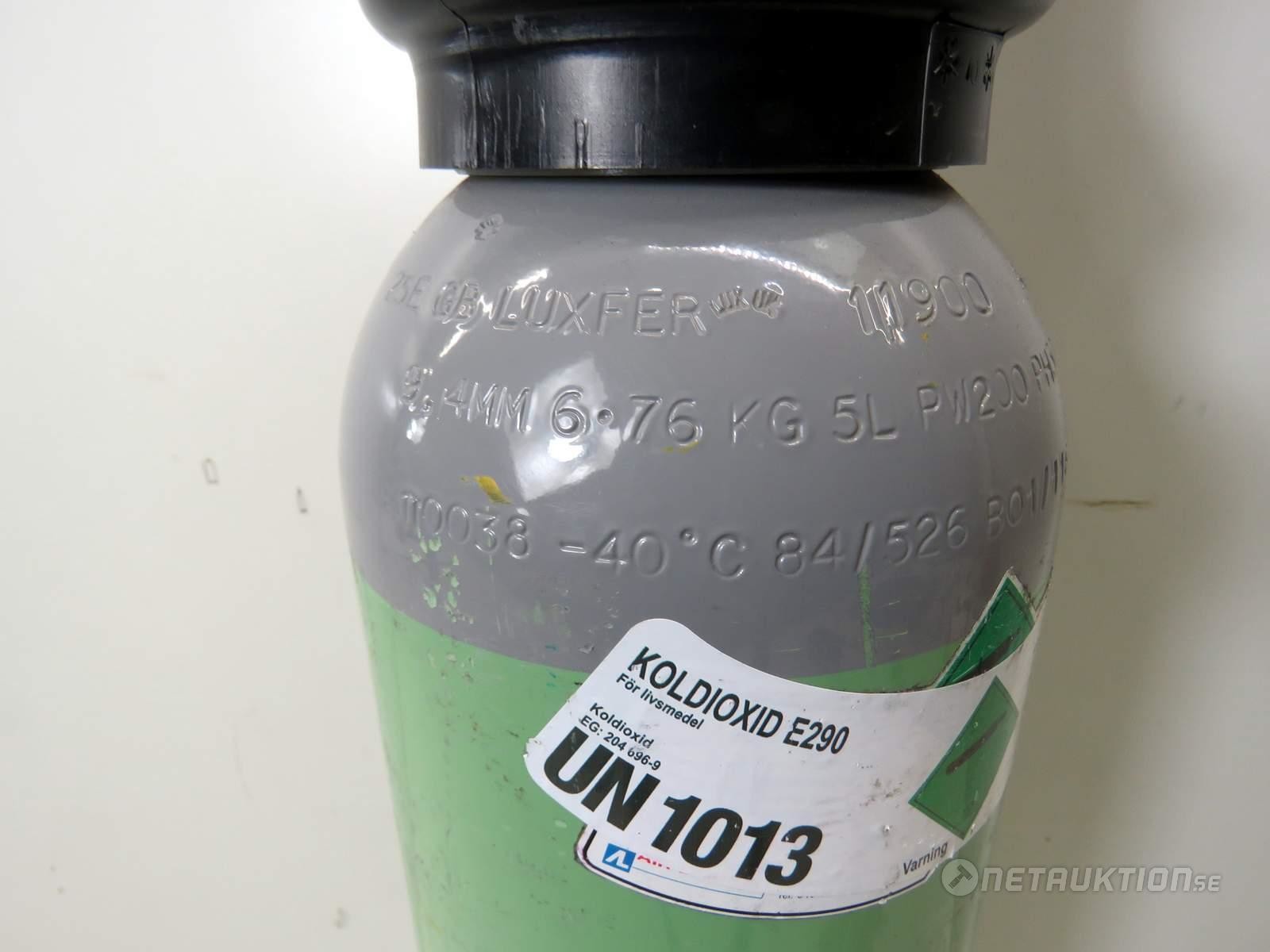 Netauktion - Friköpt gastub - 5 lit / 3,75 kg (CO2)