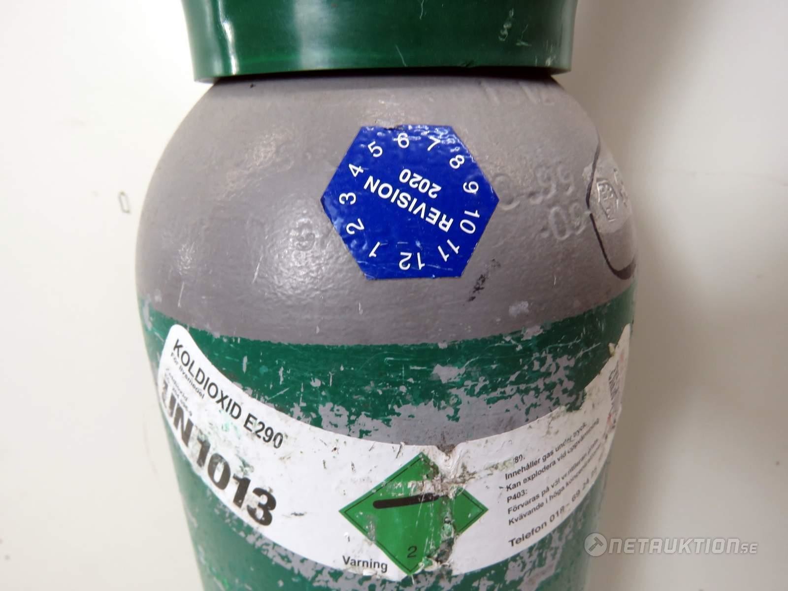 Netauktion - Friköpt gastub - 5 lit / 3,75 kg (CO2)