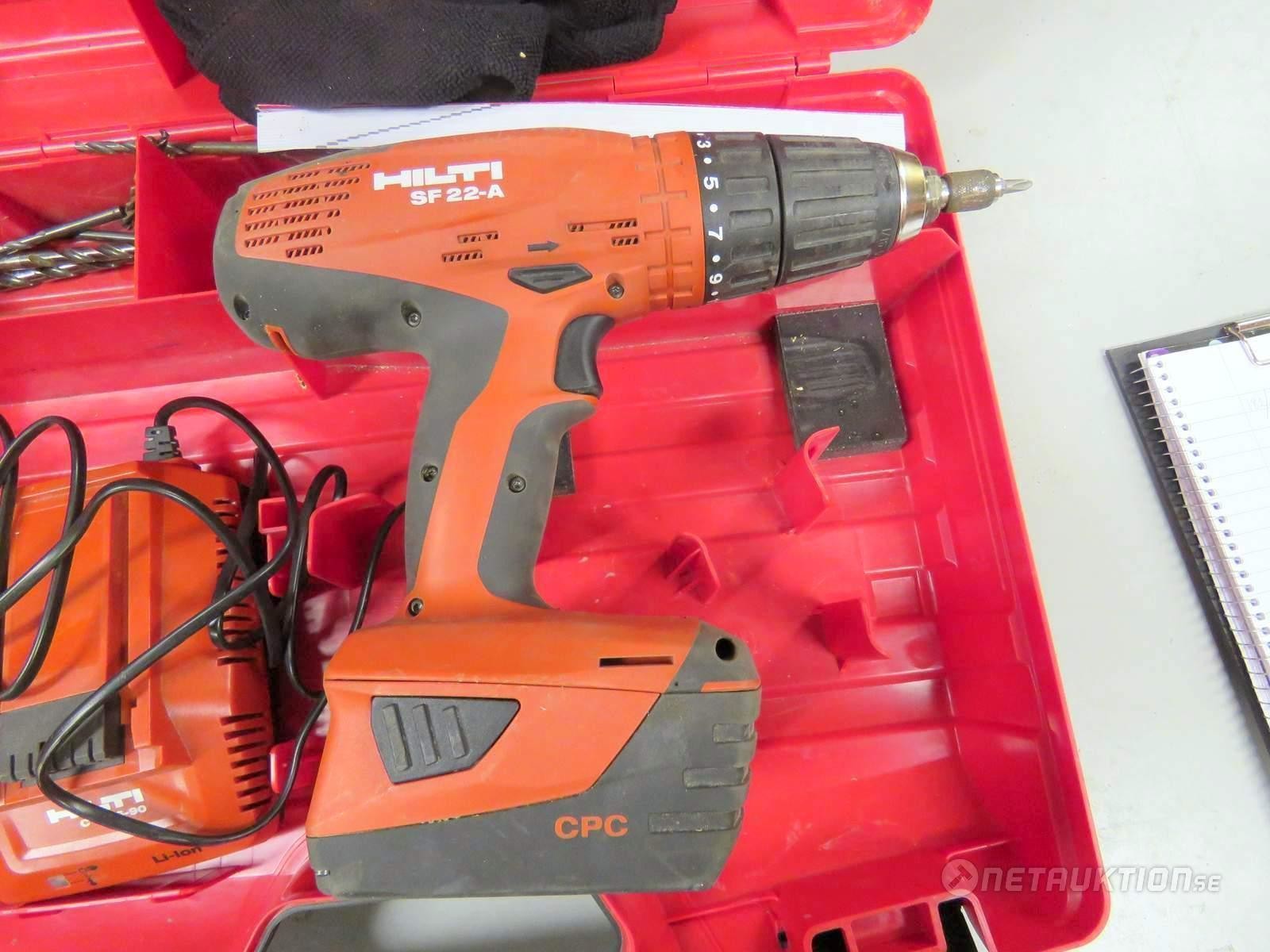 Netauktion - Skruvdragare Hilti SF 22-A
