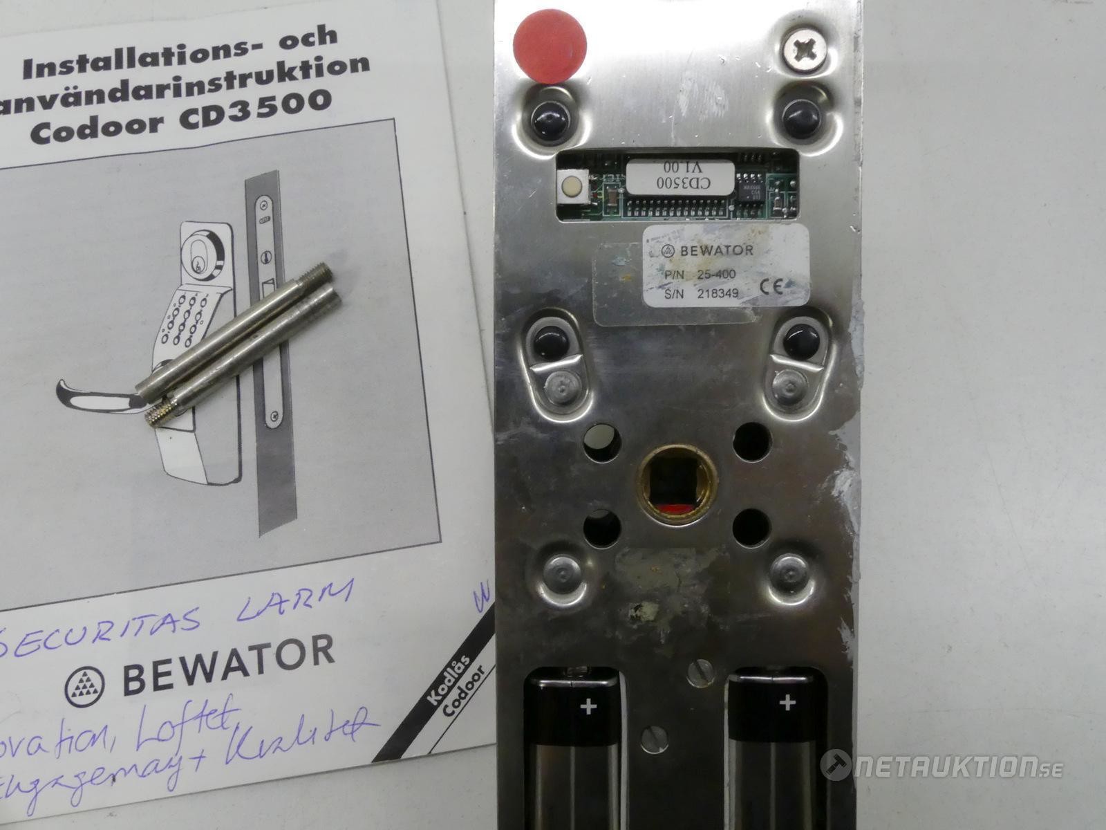 Netauktion - Kodlås, Bewator