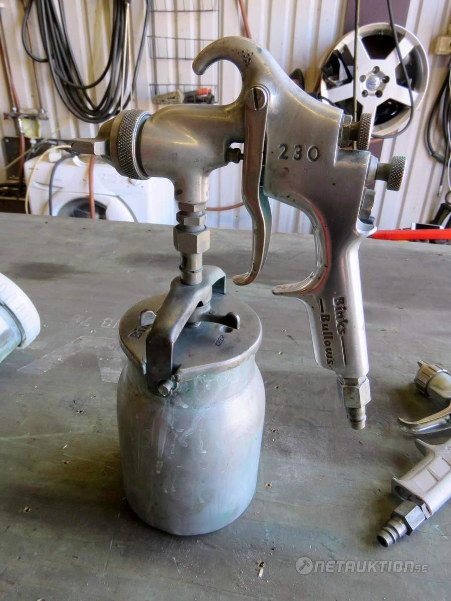 Netauktion - Färgspruta Binks & Bullows