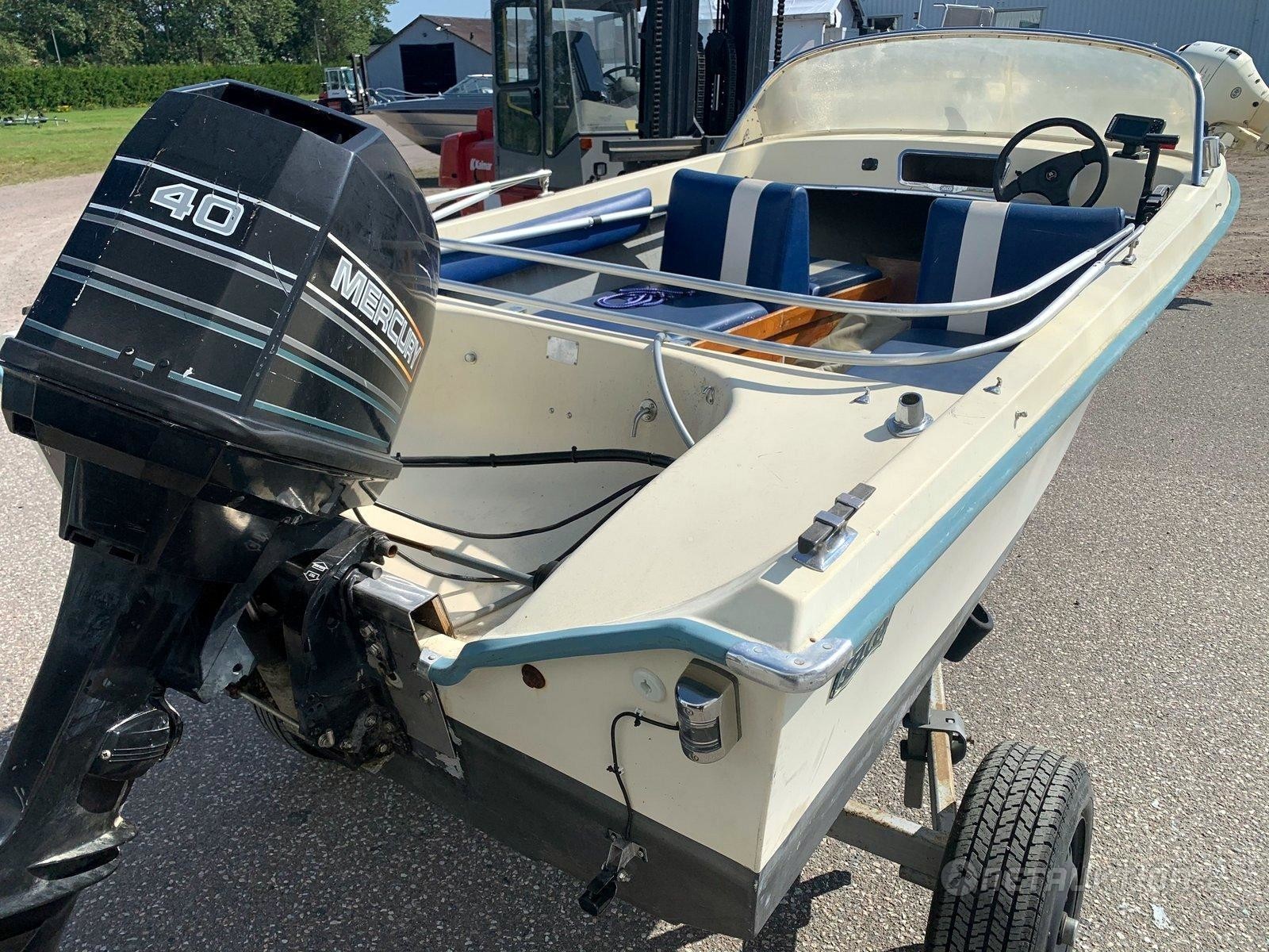 Netauktion - Selco med 40 HK Mercury