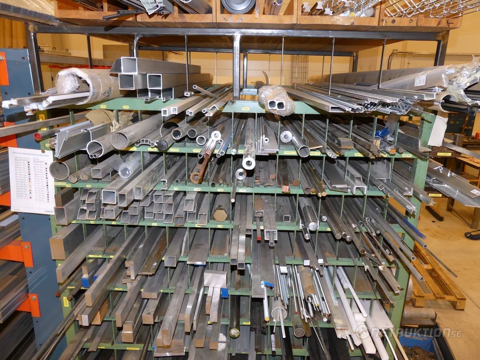 Netauktion - Materialställ, stål