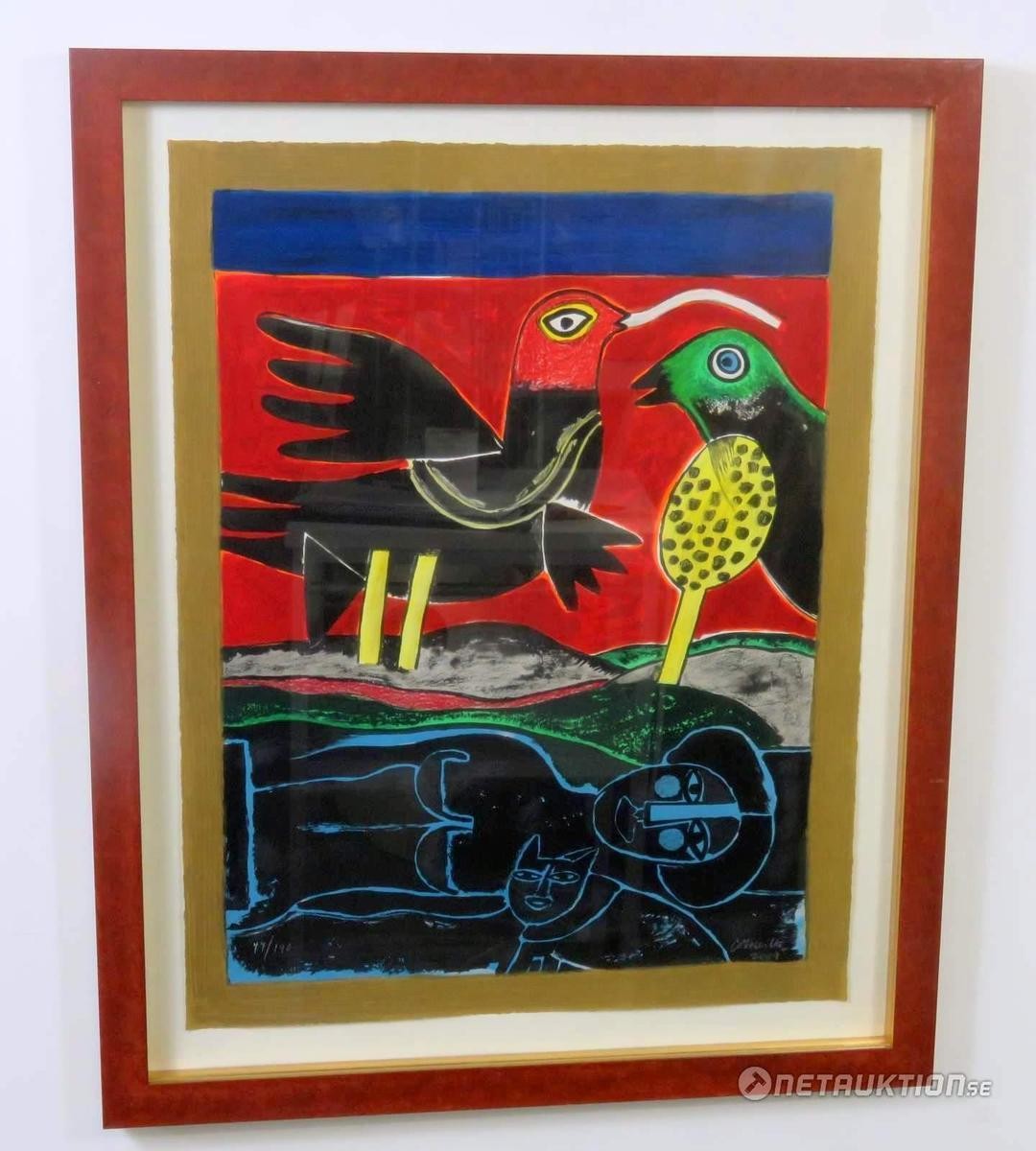 Netauktion - BEVERLOO CORNEILLE. Färglitografi