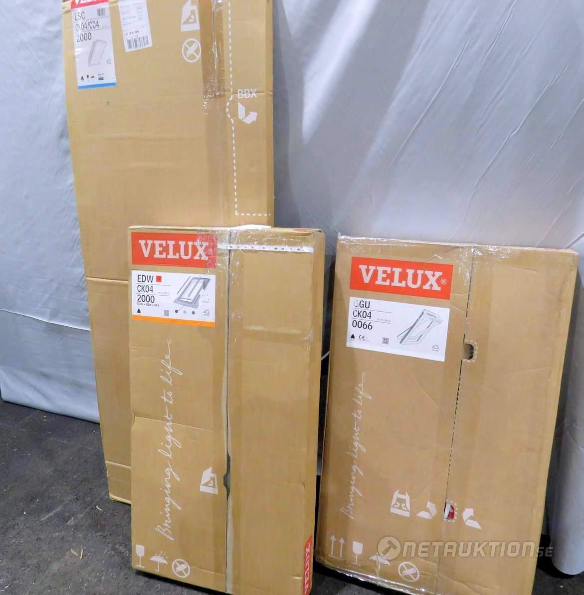 Netauktion - Velux takfönster, 55x98 cm