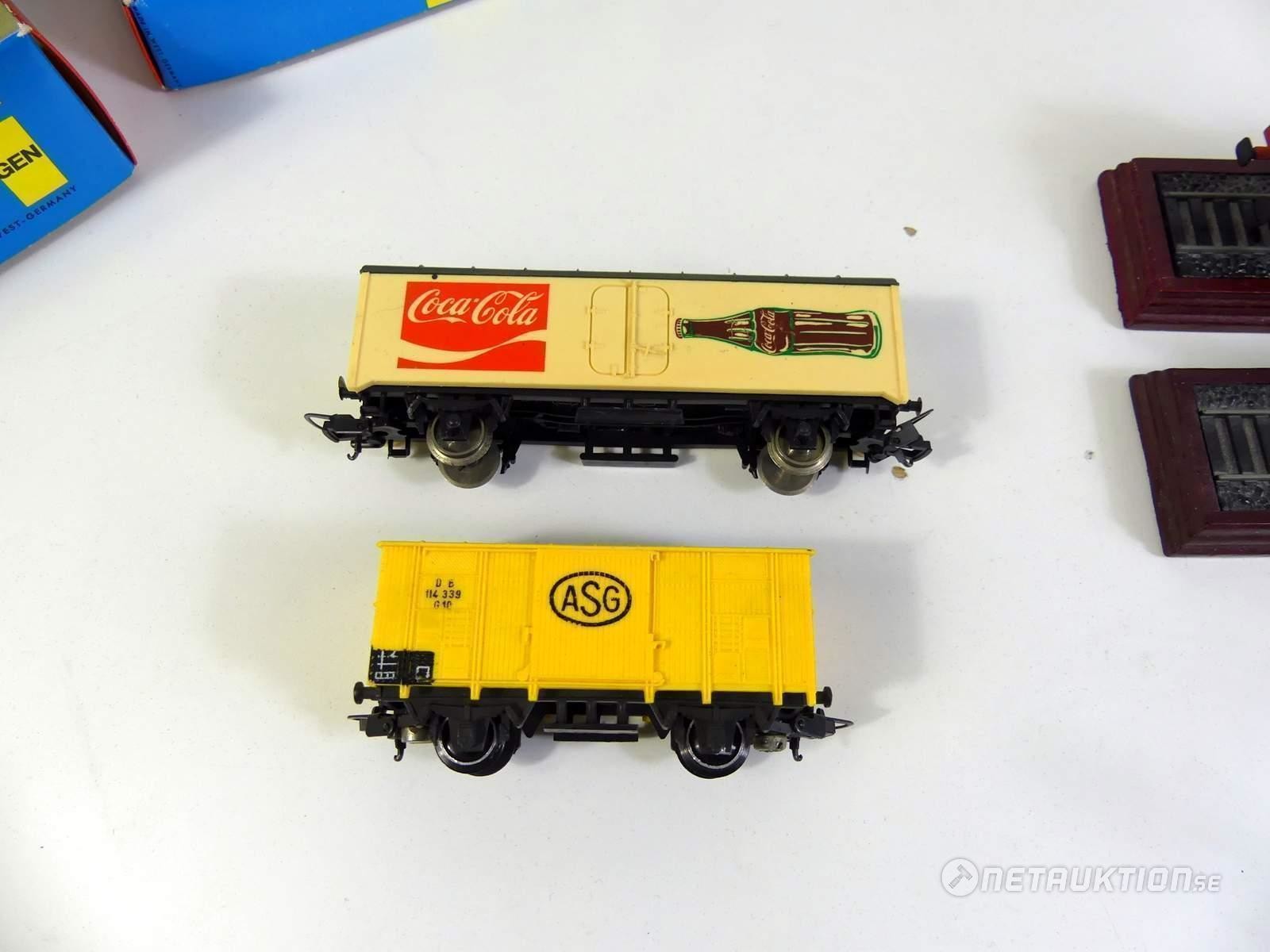 Netauktion - Tåg, hus och vagnar