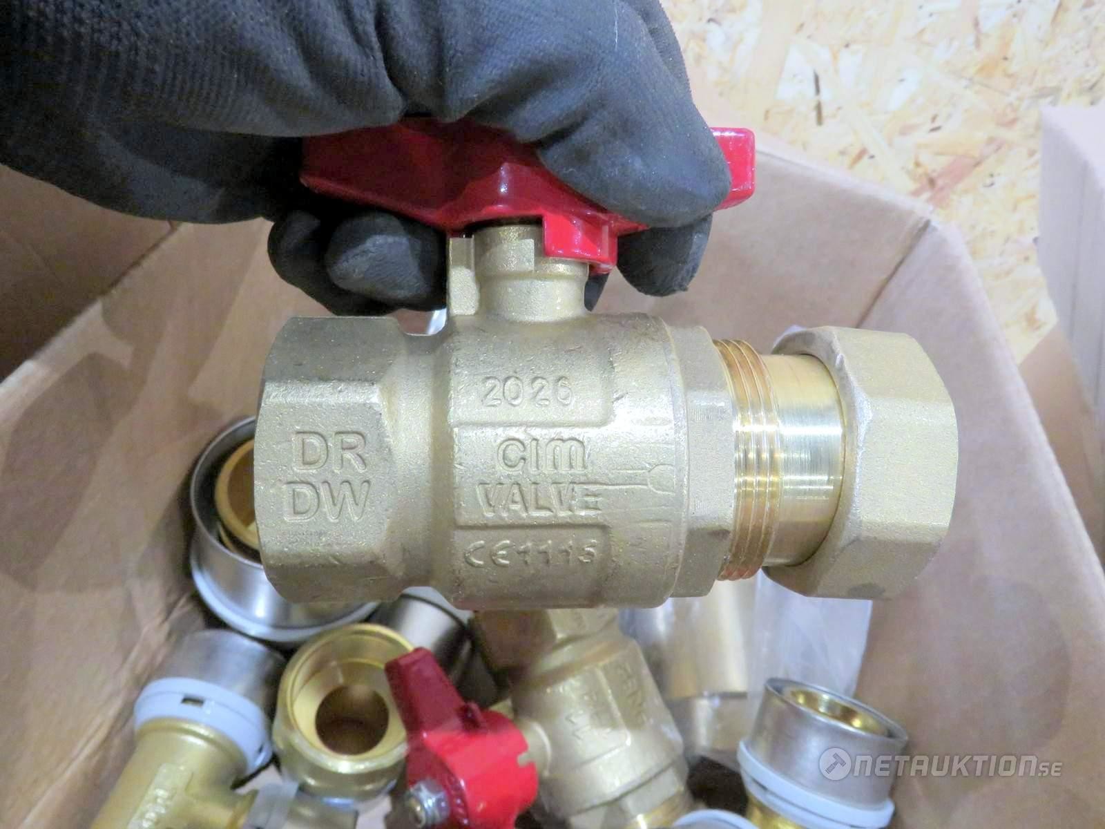 Netauktion - VVS-delar, mässing