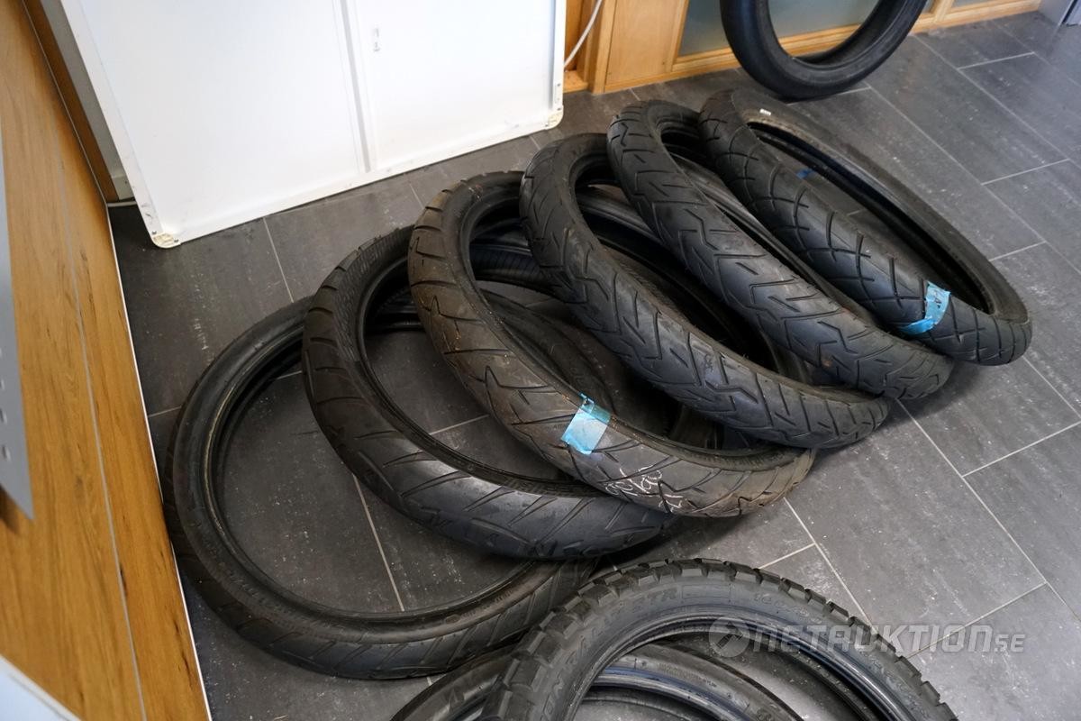 Netauktion - MC-däck, begagnade